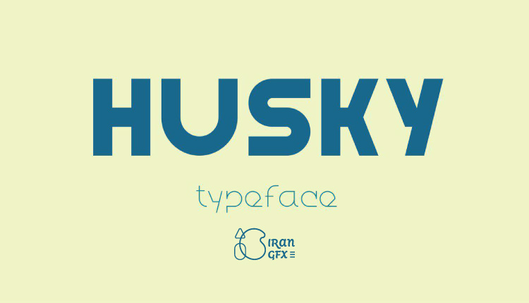 فونت انگلیسی فانتزی هاسکی - Husky Font Family - ایران جی اف ایکس